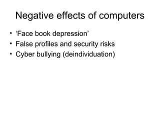 A2 Media Effects of video games and computers | PPT