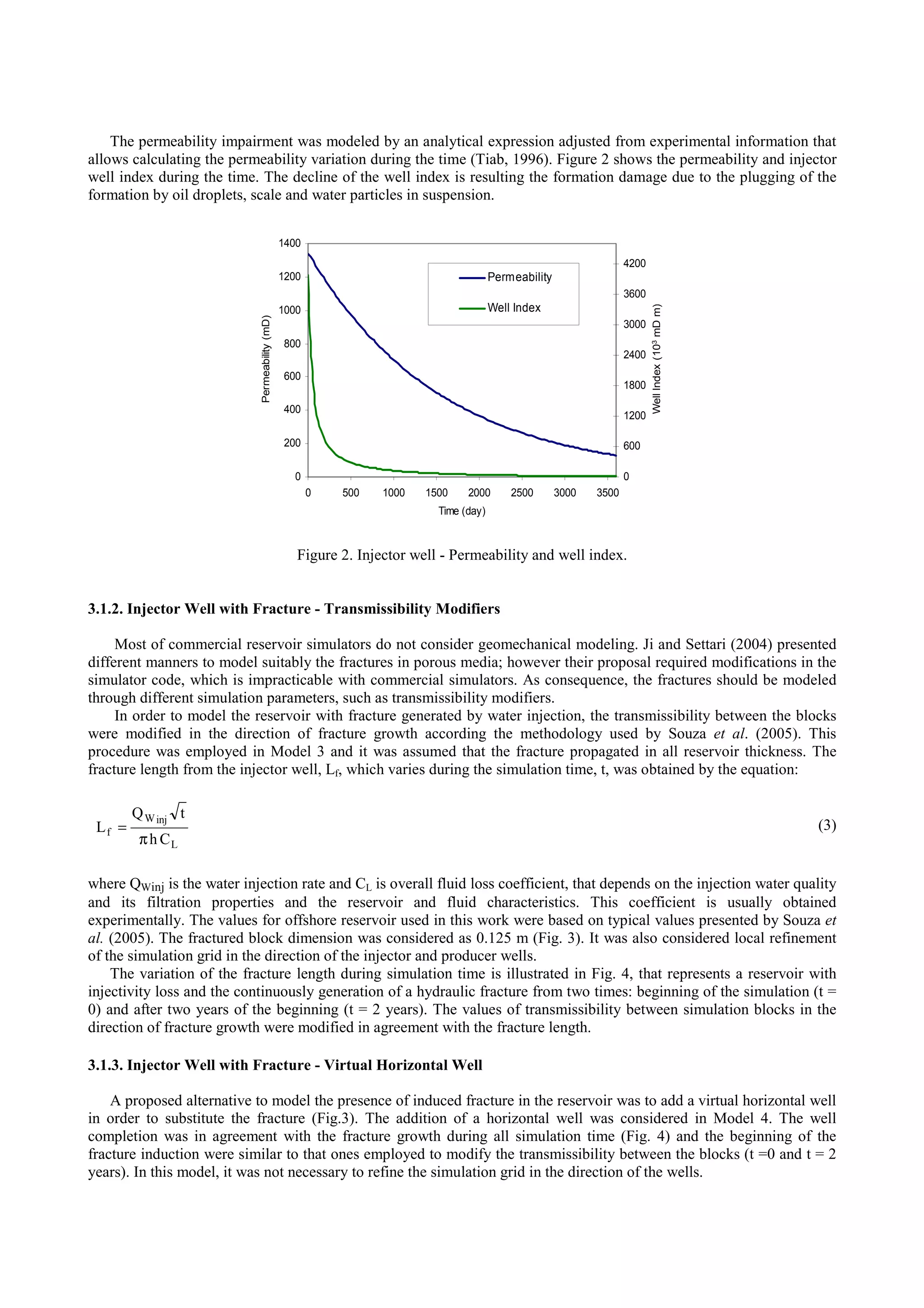 Effects Of Water Injection Under Fracturing Conditions | PDF