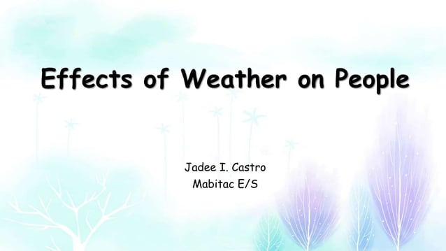 Effects of Weather on People.pptx