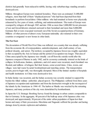 Effects of ww2 | DOCX