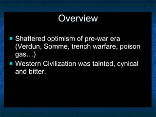 Effects of WWI | PPT