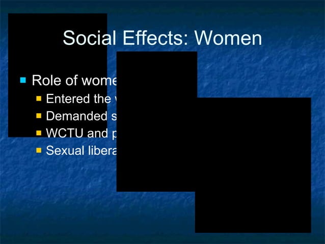 Effects of WWI | PPT