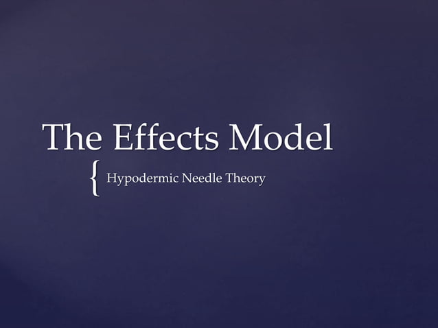 Effects Theory | PPTX