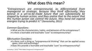 Effectuation presentation gc20151210 (4) | PPTX