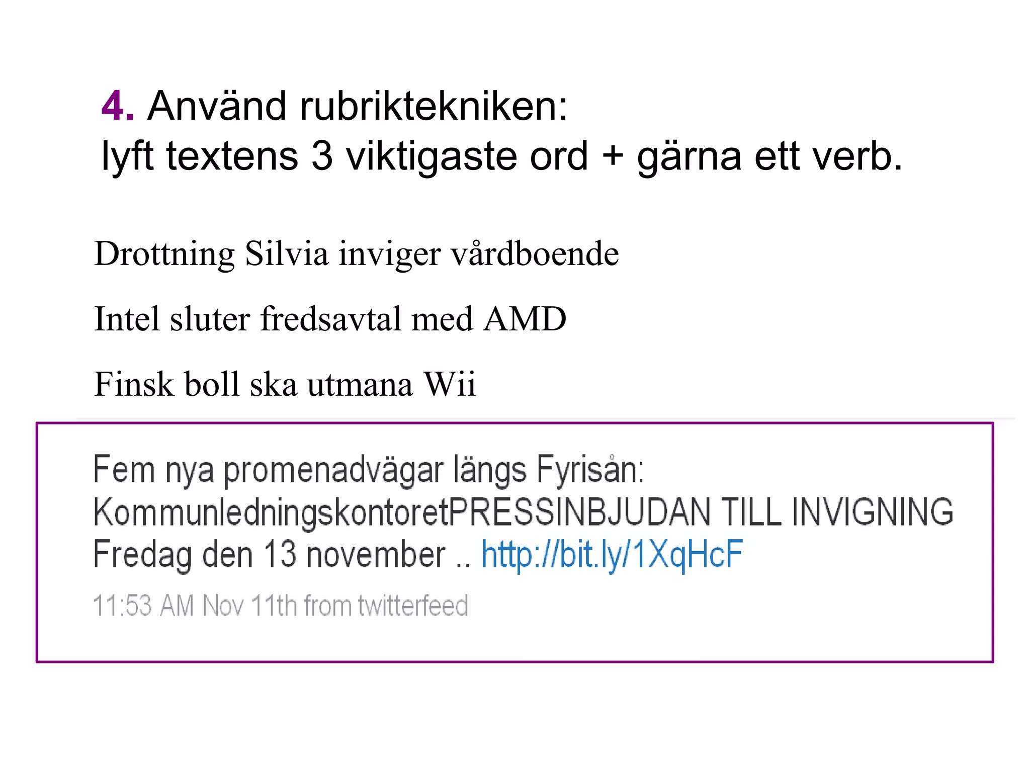 Effektiva texter - Expressiva Anna Hass - Webcoast | PDF