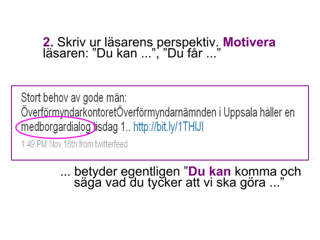 Effektiva texter - Expressiva Anna Hass - Webcoast | PPT