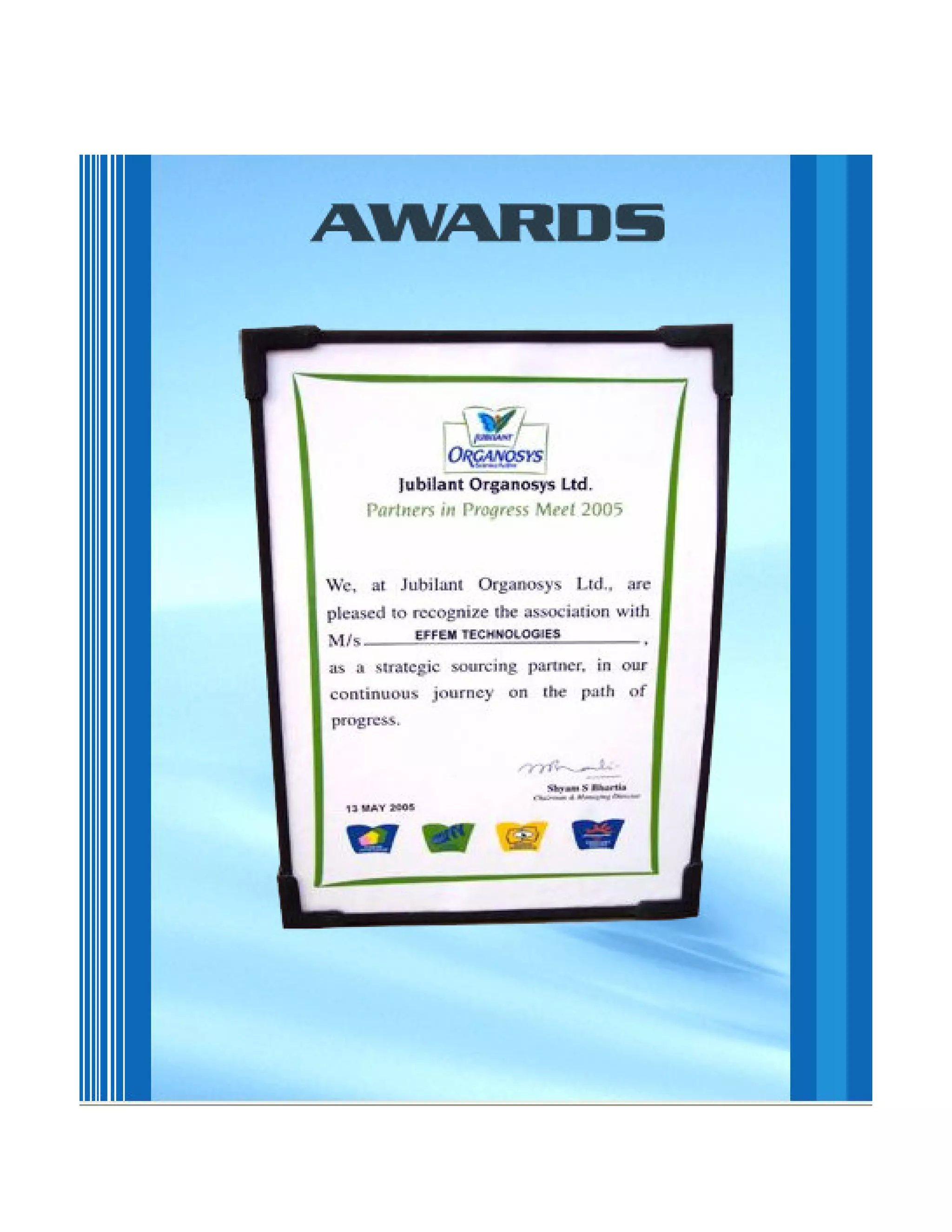 Effem Awards 1 | PDF