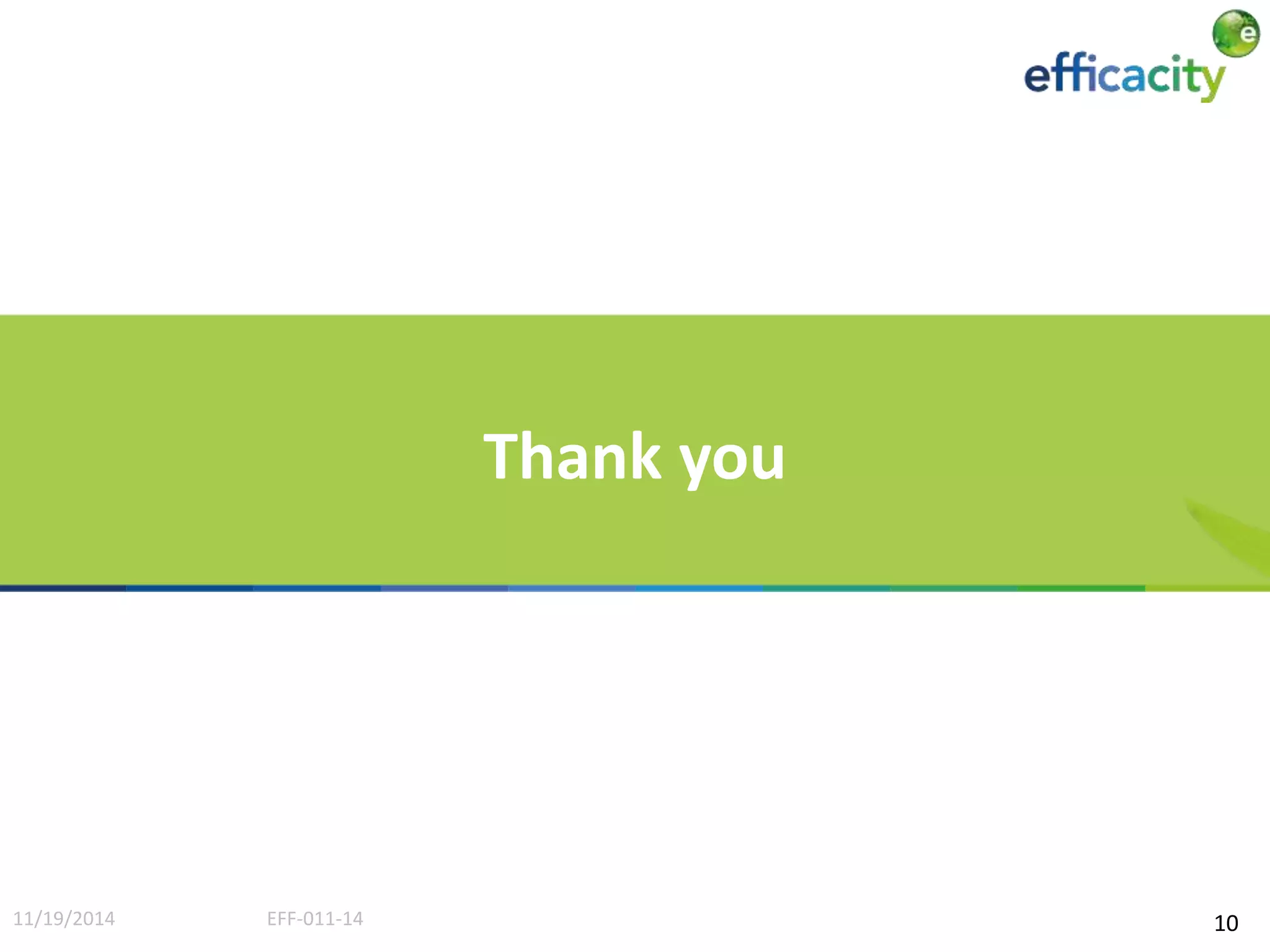 Efficacity presentation linked_in_en | PDF | Business | Business and ...