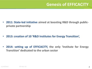 Efficacity presentation linked_in_en | PPT