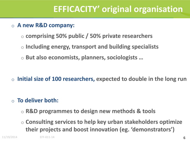 Efficacity presentation linked_in_en | PDF | Business | Business and ...