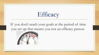 Efficacy And Efficiency with examples and activities for students to ...