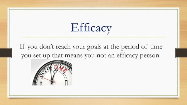 Efficacy And Efficiency with examples and activities for students to ...