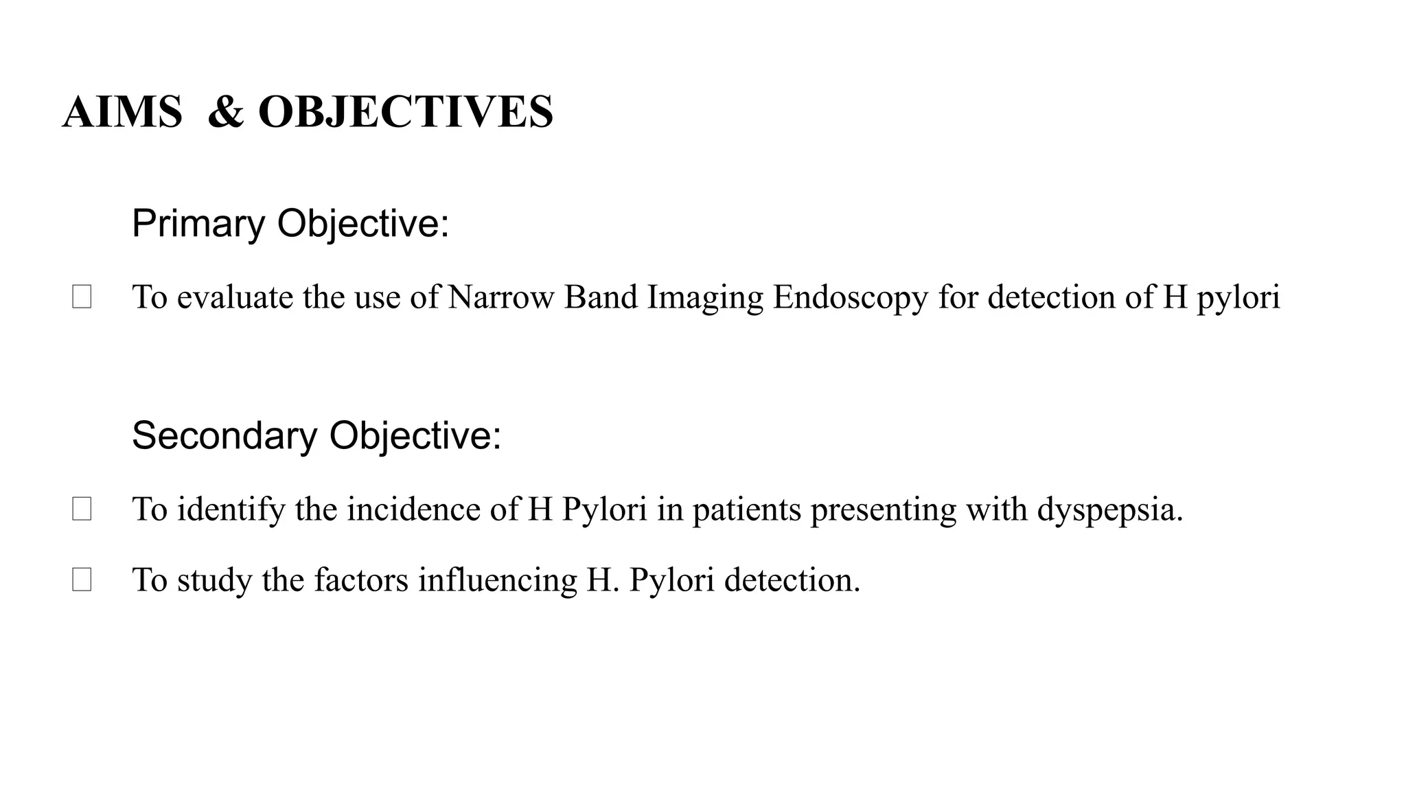 “Efficacy and feasibility of Narrow Band Imaging Endoscopy for ...