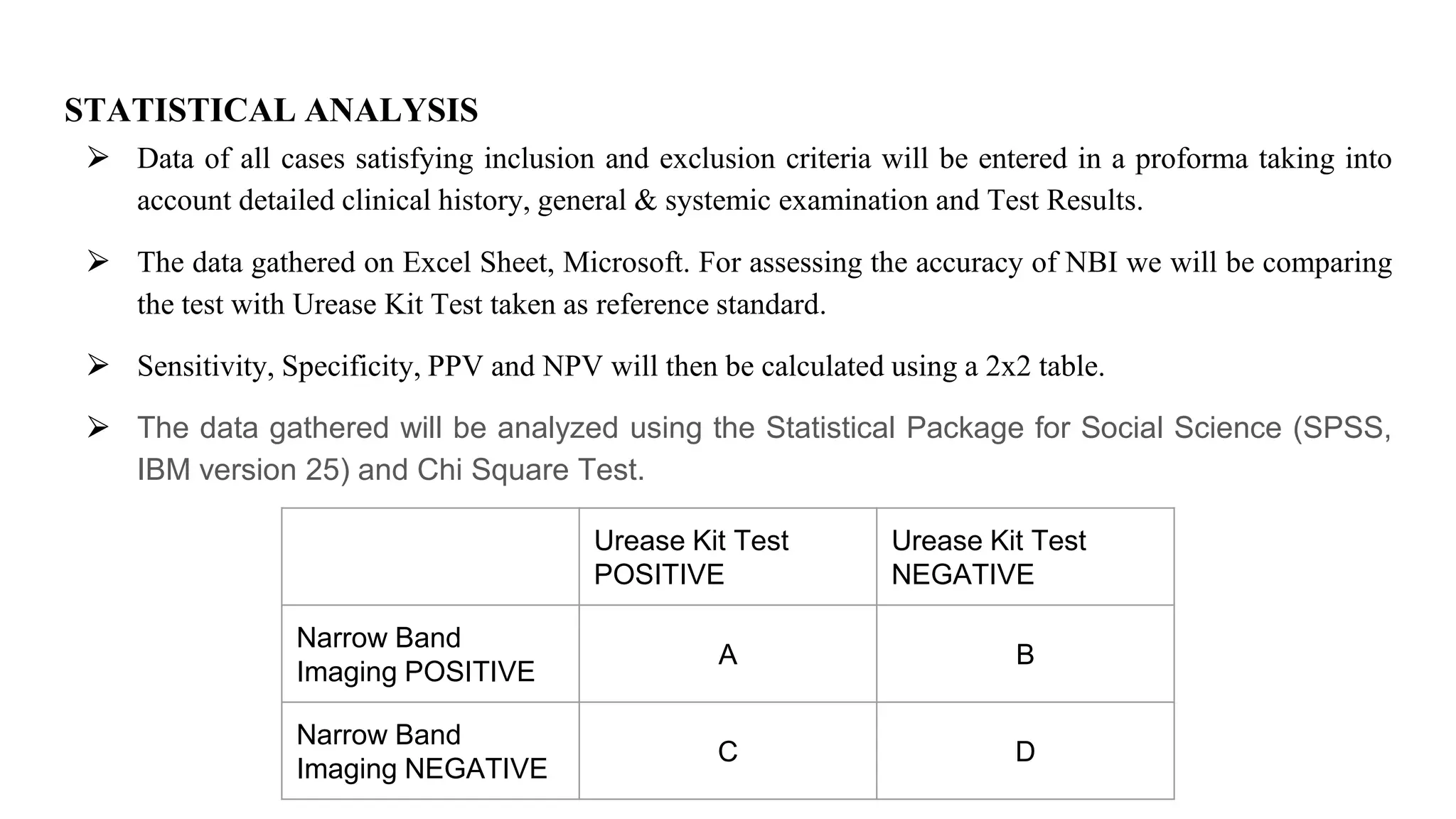 “Efficacy and feasibility of Narrow Band Imaging Endoscopy for ...