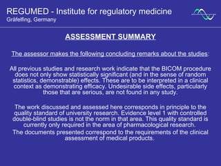 Efficacy Studies for Bioresonance | PPT