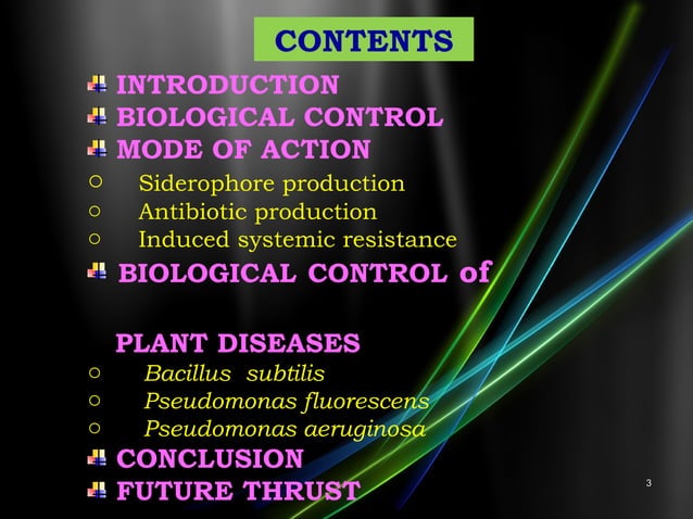 Efficacy of bacterial bioagents in the management of plant diseases | PPT | Gardening | Home ...