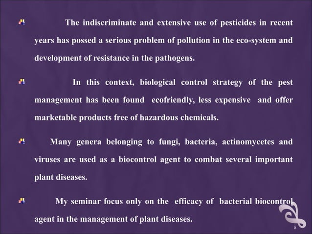 Efficacy of bacterial bioagents in the management of plant diseases | PPT | Gardening | Home ...
