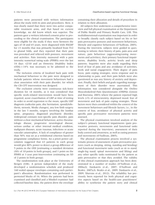 Efficacy of classification-based_cft_in_nsclbp | PDF | Physical Therapy ...