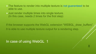 Efficacy of deferred rendering in WebGL | PPT