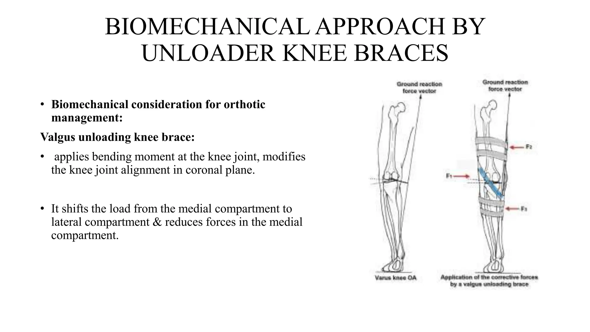 Efficacy of knee orthosis and foot orthosis in knee osteoarthritis | PPTX