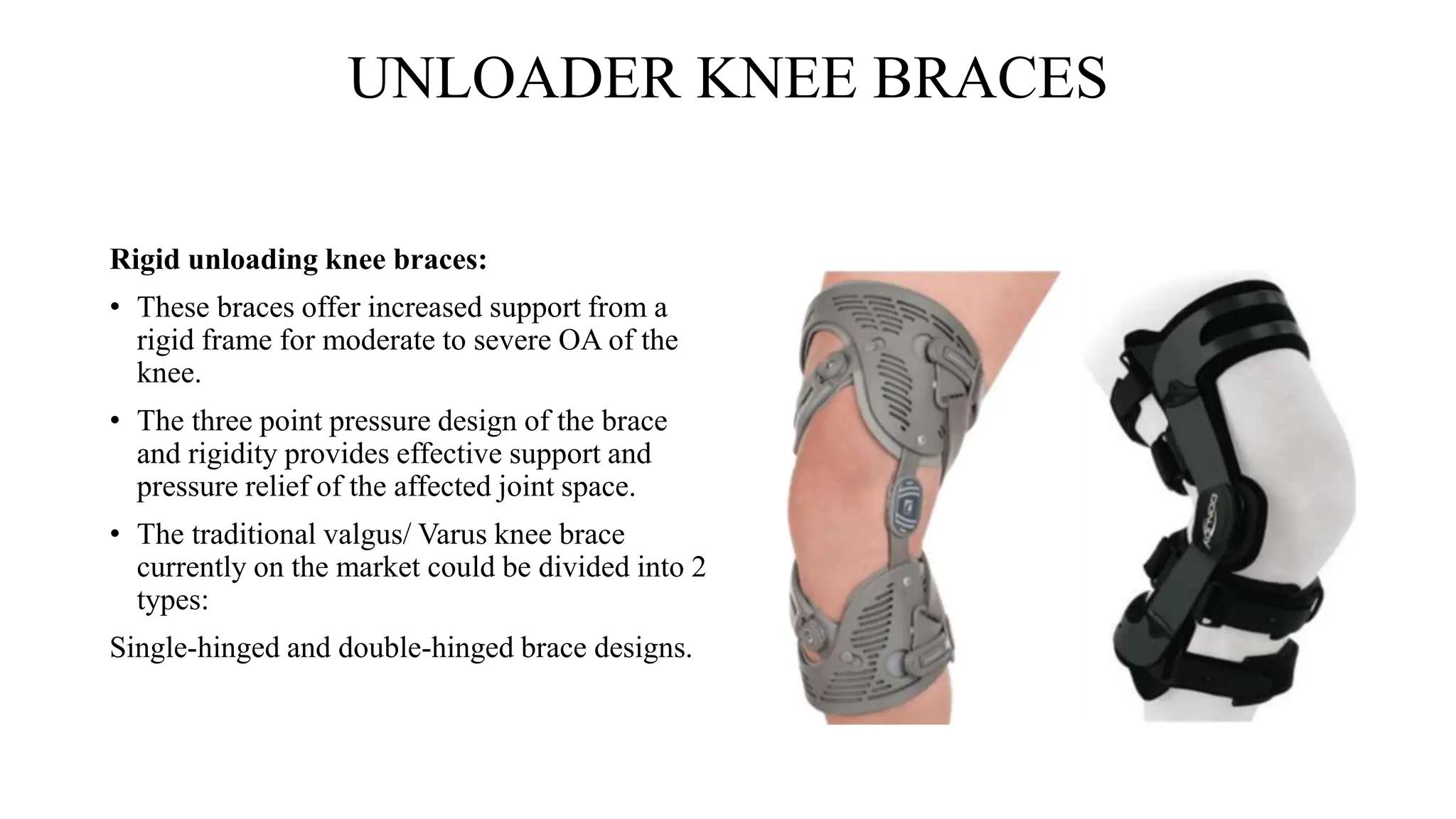 Efficacy of knee orthosis and foot orthosis in knee osteoarthritis | PPTX