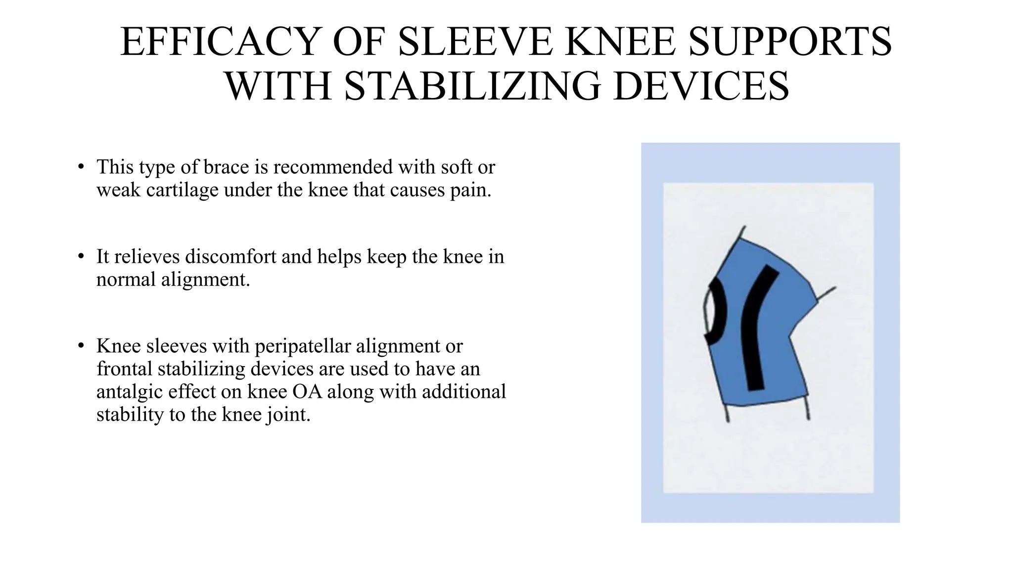 Efficacy of knee orthosis and foot orthosis in knee osteoarthritis | PPTX