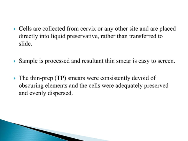 Efficacy of liquid based cytology versus conventional smears | PPTX ...