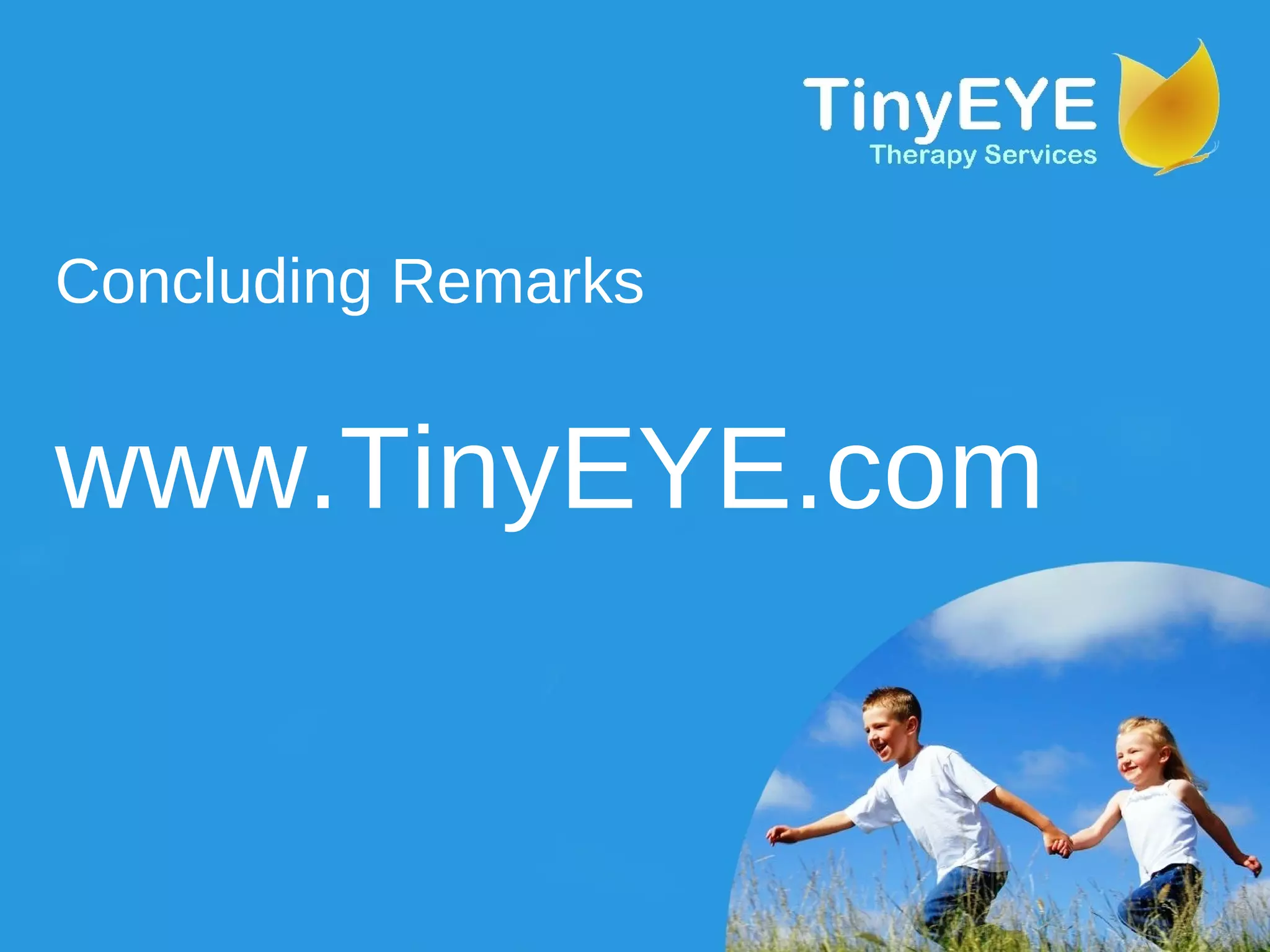TinyEYE: Speech Therapy Telepractice | PPT
