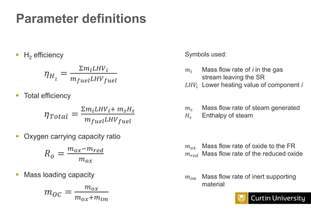 Efficiencies of Steam Conversion in TRCL | PPTX | Chemistry | Science