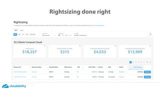 Efficiency and Cost Optimization: Rightsizing Cloud Resources with Datadog | PPT