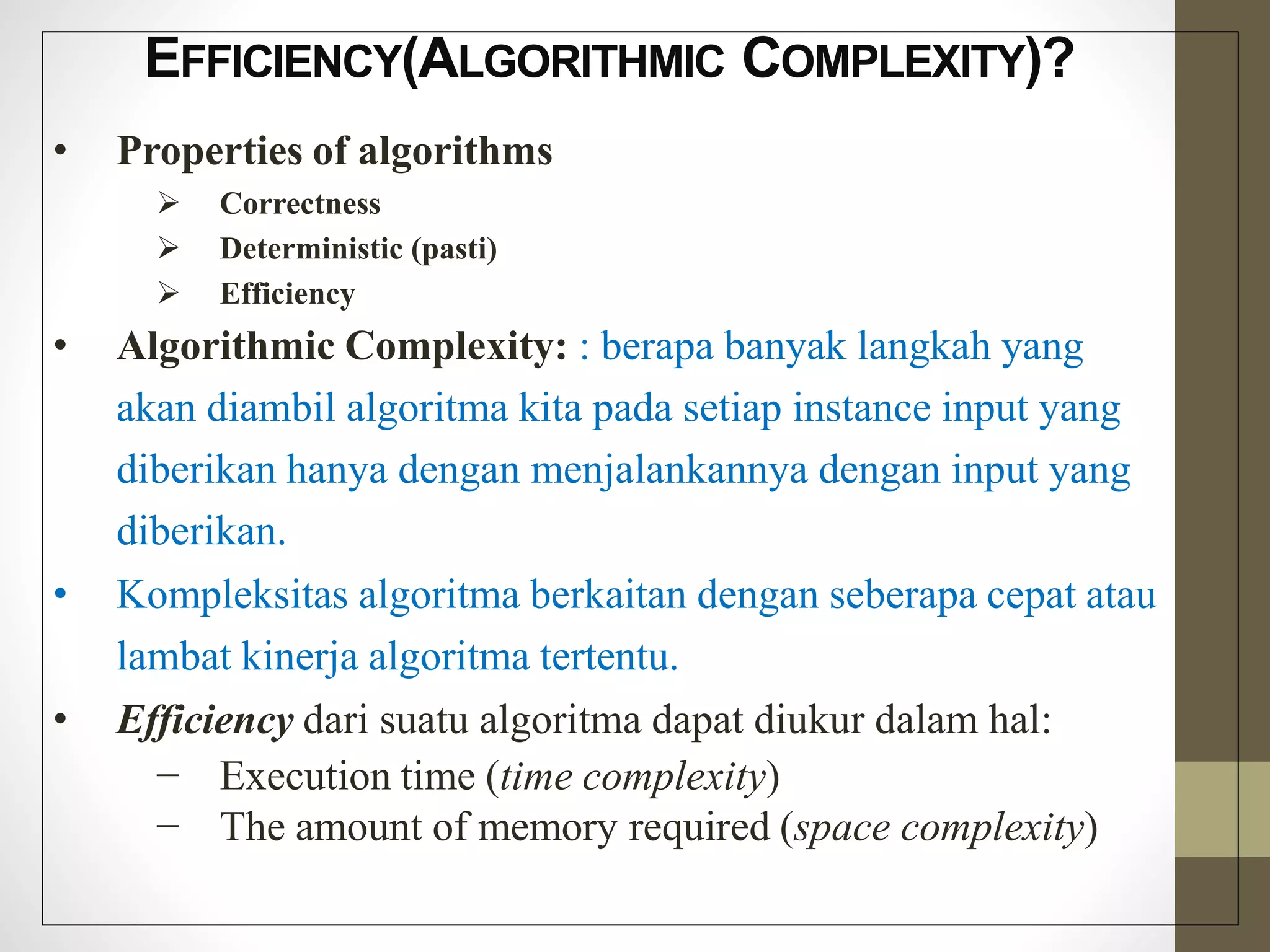 EFFICIENCY & Complexity.pptx