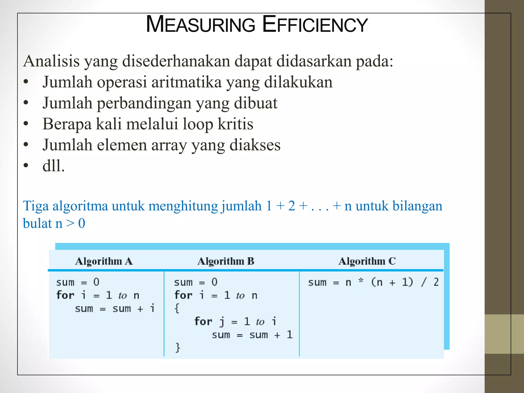 EFFICIENCY & Complexity.pptx