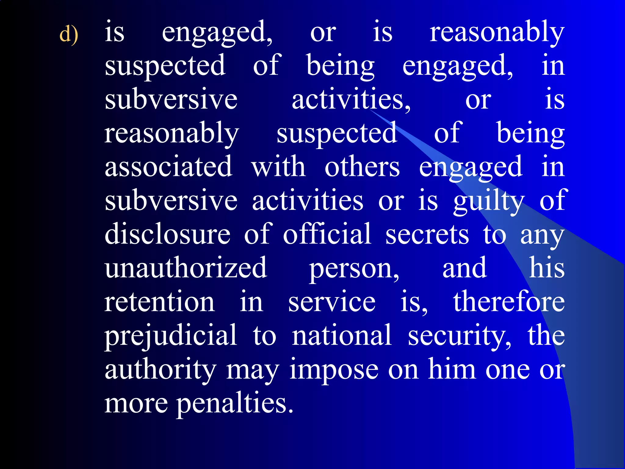 Efficiency & discipline rules by muhammad ejaz ghani from sti | PPT ...