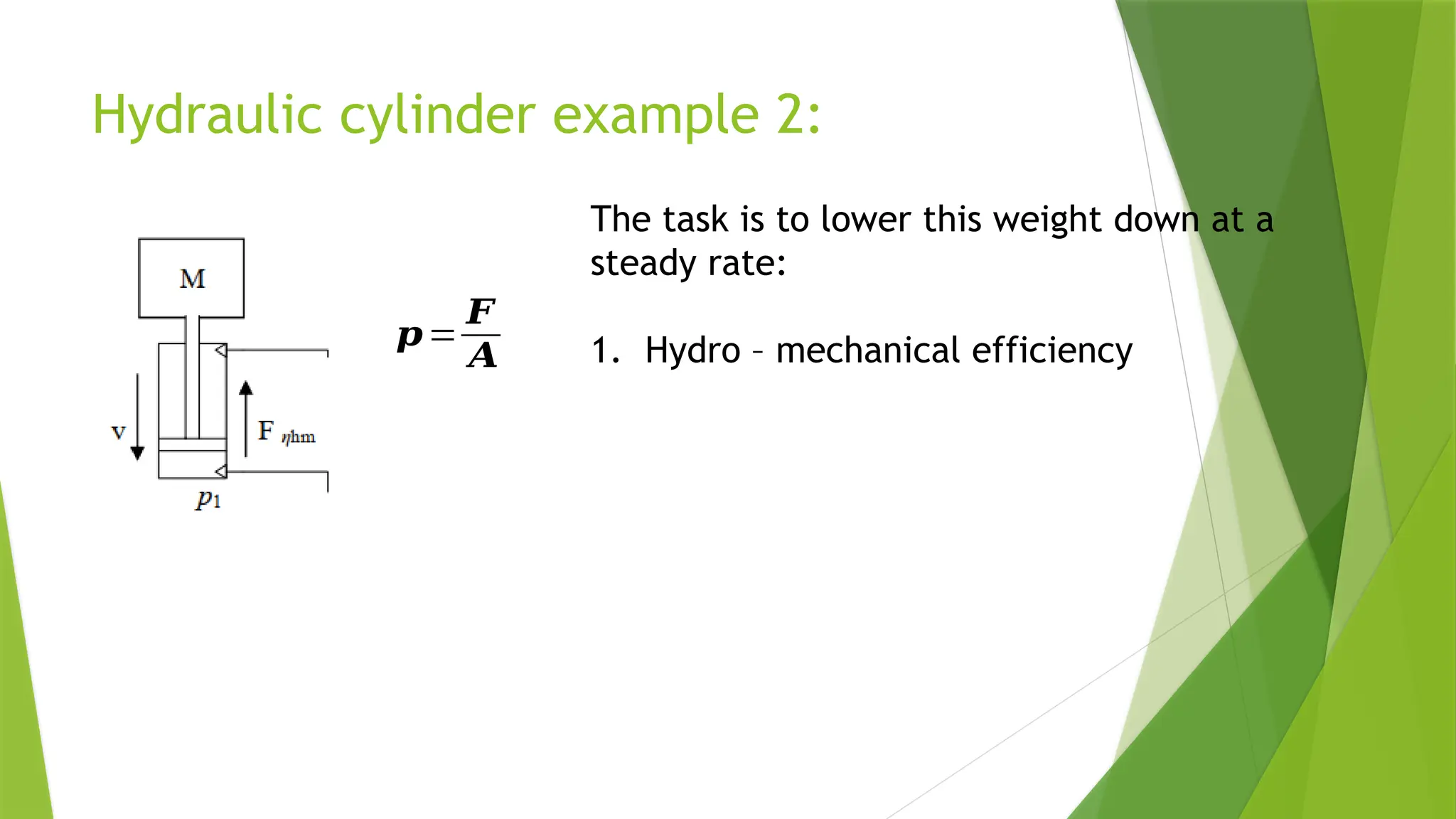Pneumatic and hydraulic calculations for the detailed design work | PPT
