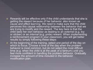 Increasing Our Efficiency in Giving Rewards to Students | PPT