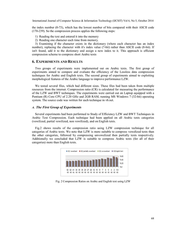 Efficiency Lossless Data Techniques For Arabic Text Compression Pdf