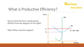 Market Efficiency Notes - A-level & IB Economics | PPT