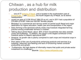 Efficiency of supply chain of d.d.c in chitwan | PPTX