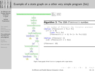 An Efficient and Parallel Abstract Interpreter in Scala — Second Presentation | PPT