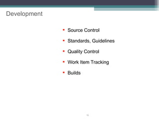 Efficient Software Development with Visual Studio Team System 2008 | PPT