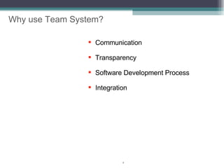 Efficient Software Development with Visual Studio Team System 2008 | PPT