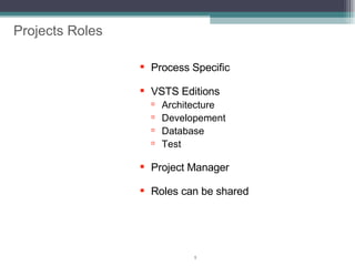 Efficient Software Development with Visual Studio Team System 2008 | PPT