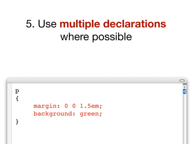 Efficient, maintainable CSS | PDF | Web Design and HTML | Internet