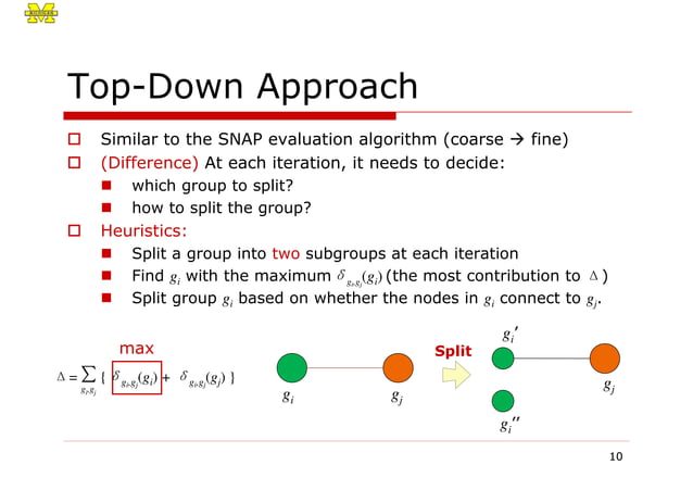 Efficient aggregation for graph summarization | PPT