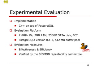 Efficient aggregation for graph summarization | PPT