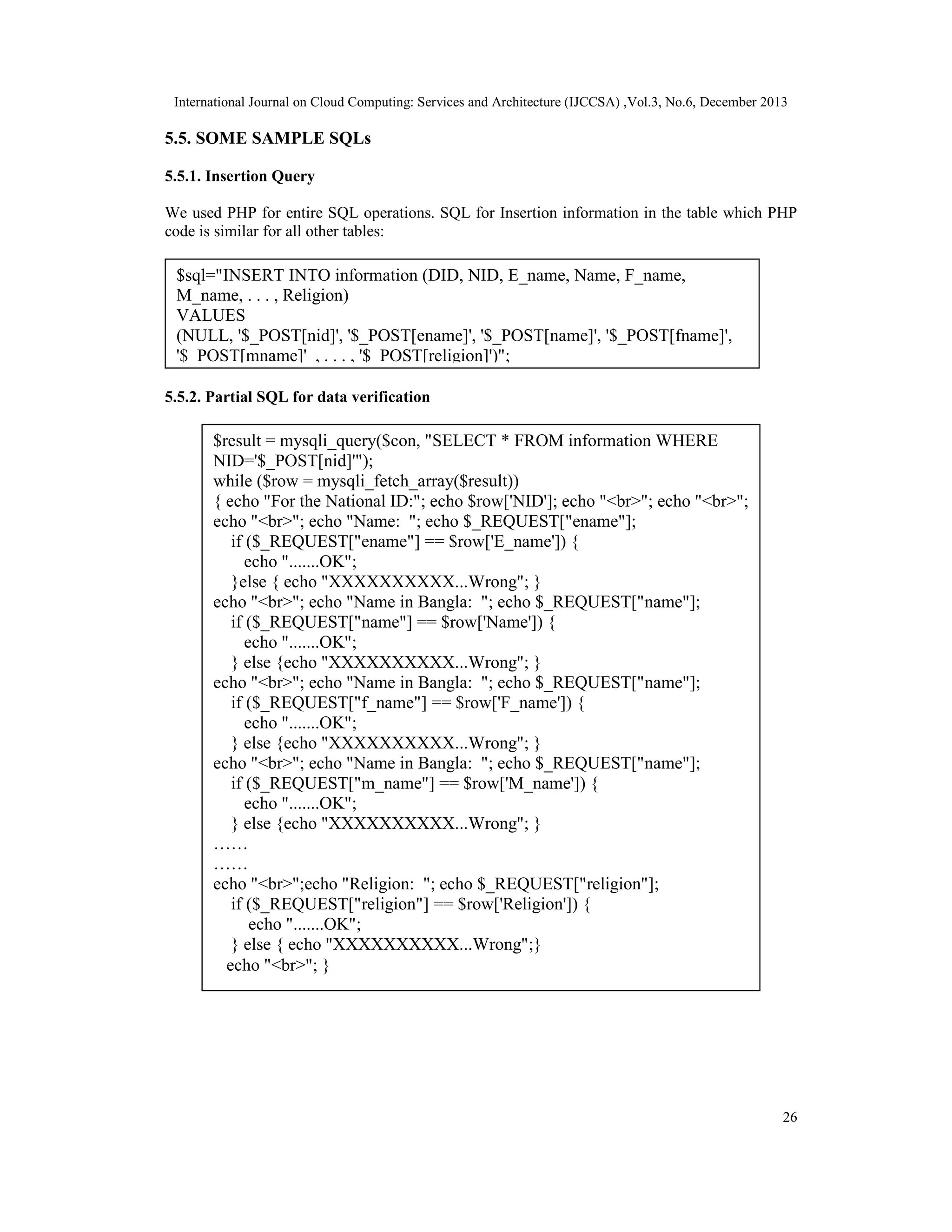 Efficient and reliable hybrid cloud architecture for big database | PDF