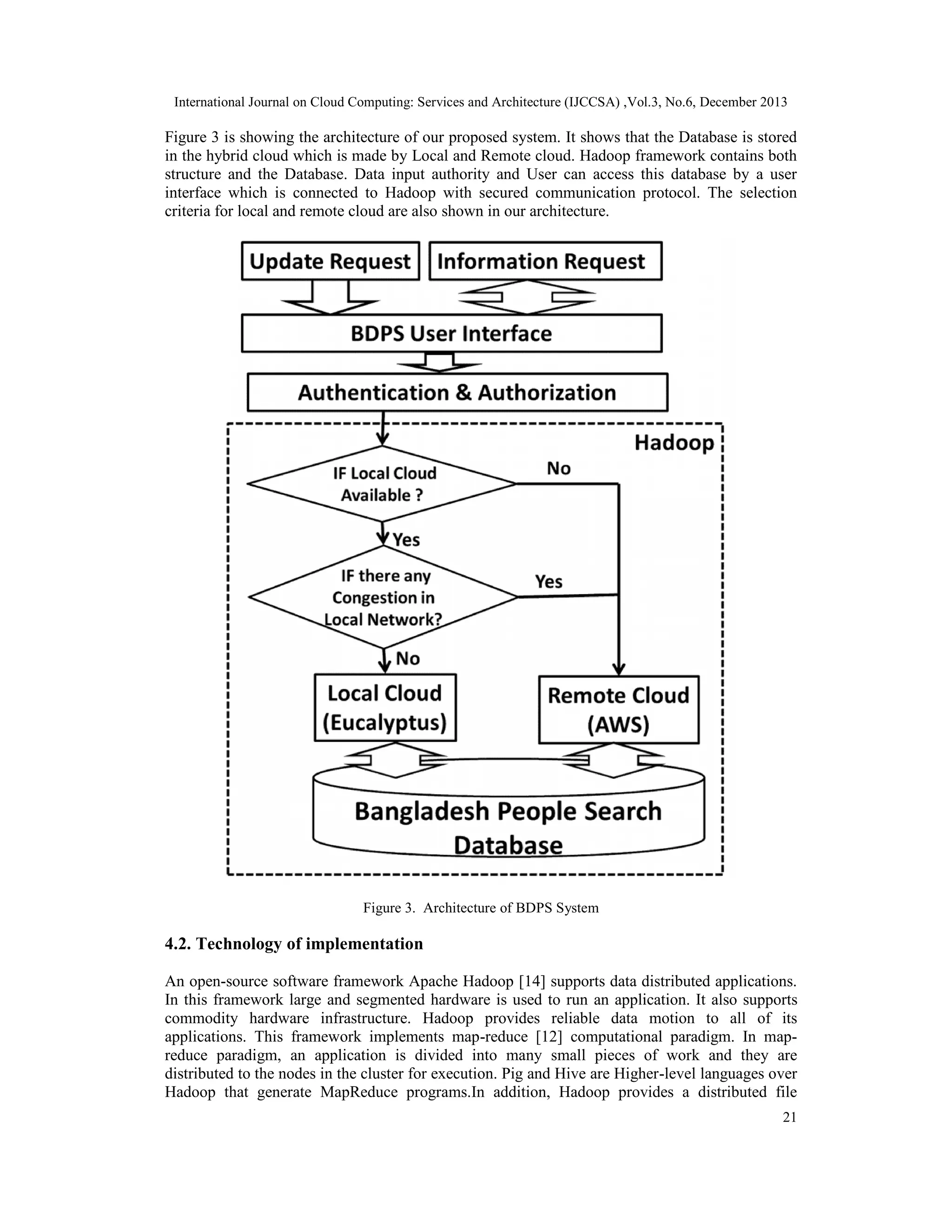 Efficient And Reliable Hybrid Cloud Architecture For Big Database Pdf