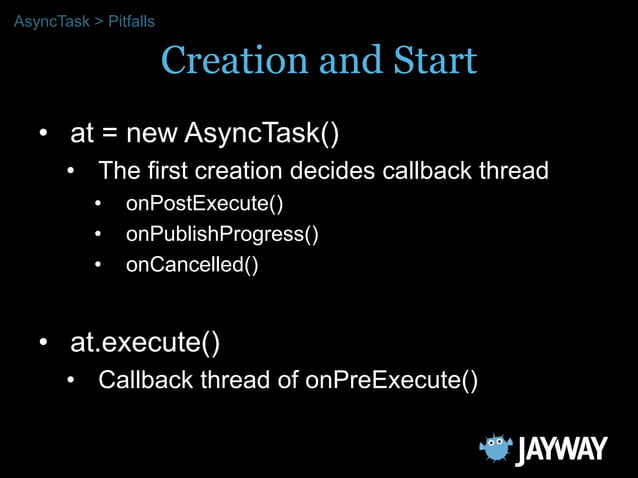 Efficient Android Threading