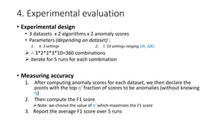 Efficient anomaly detection via matrix sketching | PPT
