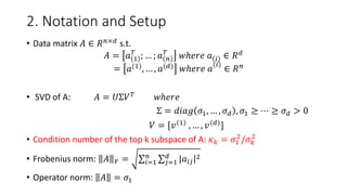 Efficient anomaly detection via matrix sketching | PPT